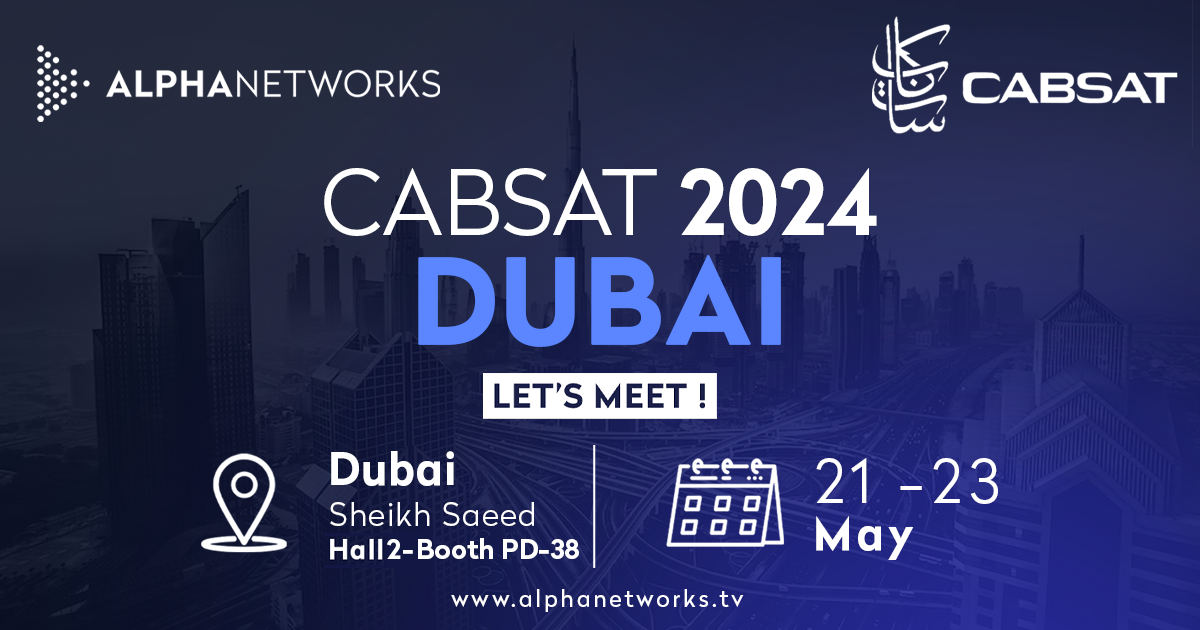 Alpha Networks - CABSAT 2024